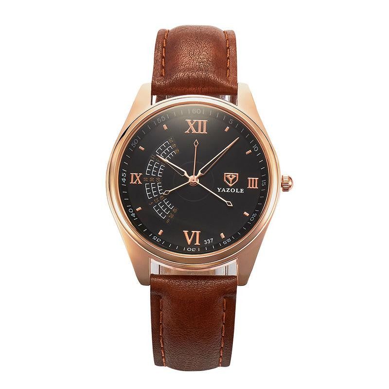 Luxury Watches Unique Fashion Men'S Watch Waterproof Watch Leather Wat ...